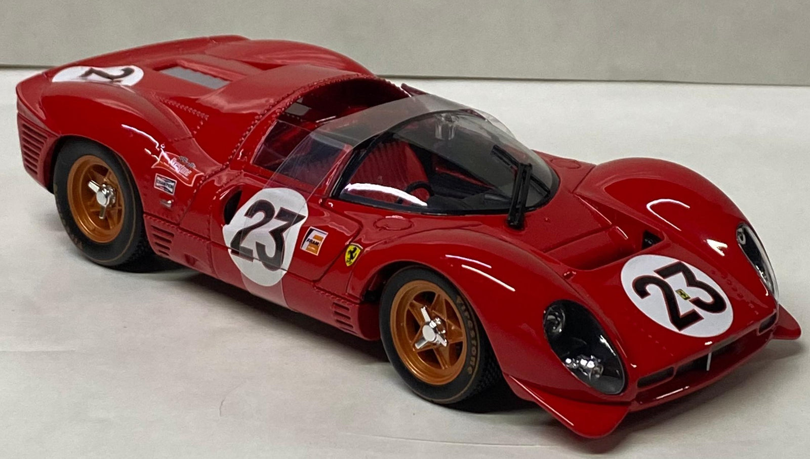 Bburago 1967 Ferrari Daytona 330 P4 1/24 diecast scale model car ...