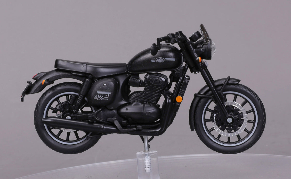 JAWA 42 bike miniature scale model bike in Allstar Black colour scale ...
