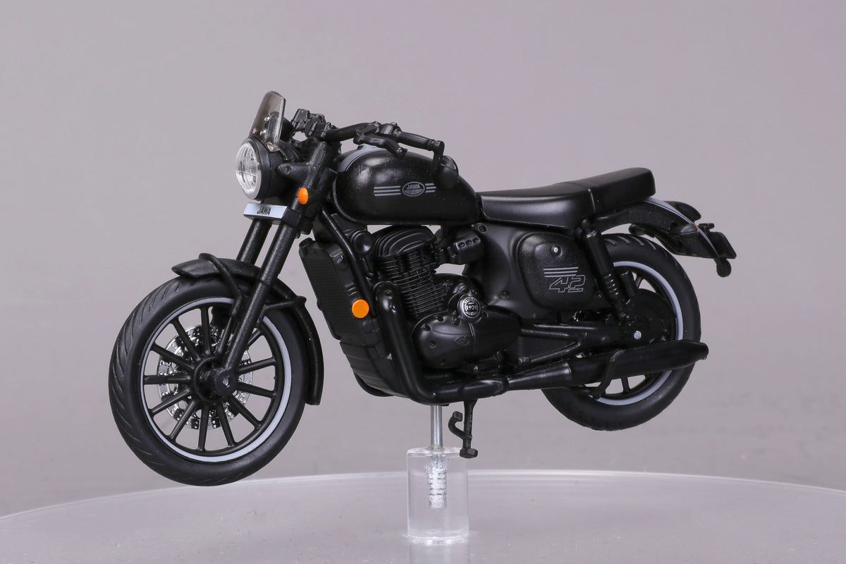 JAWA 42 bike miniature scale model bike in Allstar Black colour scale ...