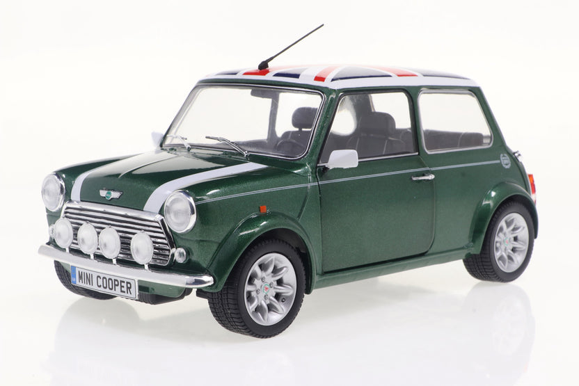 Solido 1997 Mini Cooper Sport Green 1/18 scale diecast model car ...