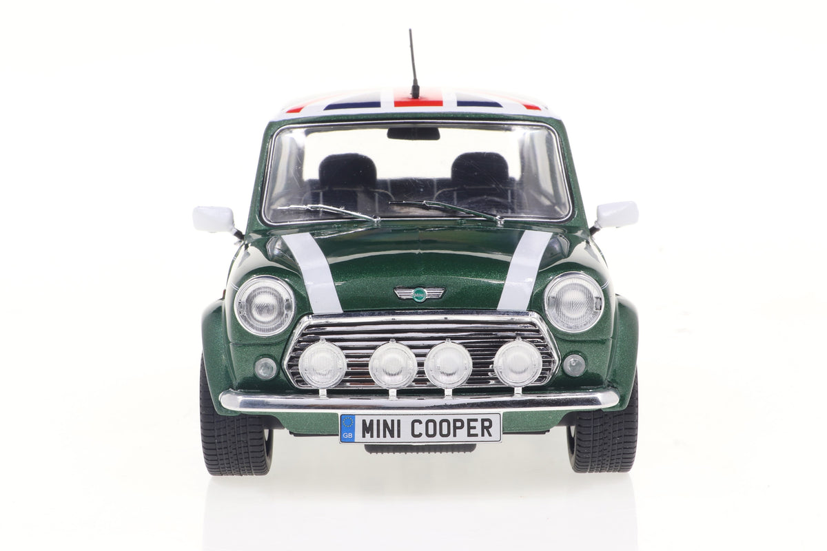 Solido 1997 Mini Cooper Sport Green 1/18 scale diecast model car ...