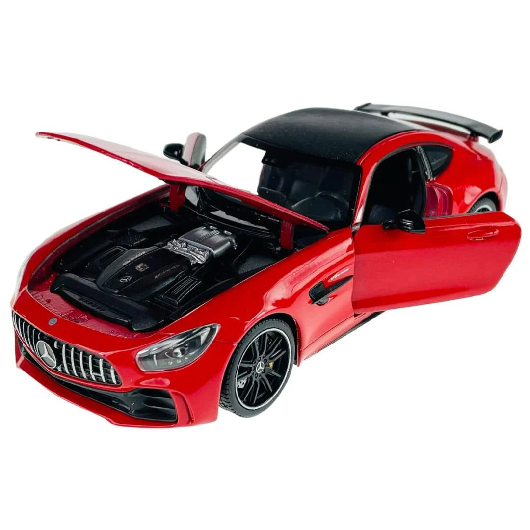Welly Mercedes AMG GT R Red diecast car 1/24 scale – Hobbytoys.co